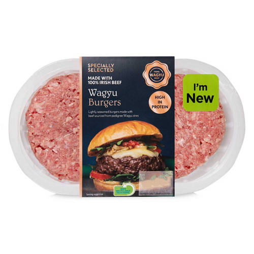 Made with 100% Irish Beef Wagyu Burgers | ALDI IE